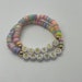 PERSONALIZED First Day of Kindergarten, Rainbow Mommy and Me Bracelets ...