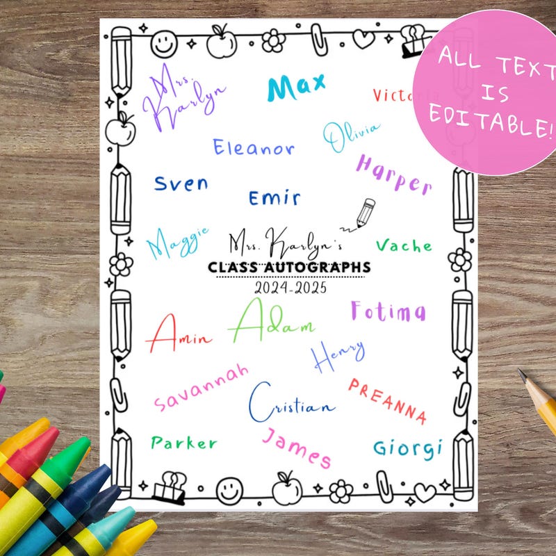 Autograph Signature - Etsy