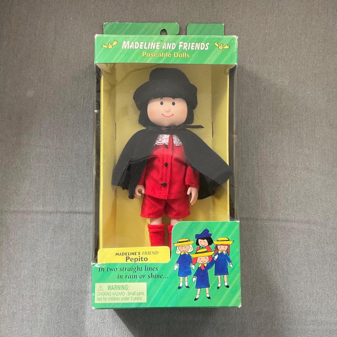 Vintage Pepito 8 Inch Madeline’s Friend Doll With Gripping Right Hand ...