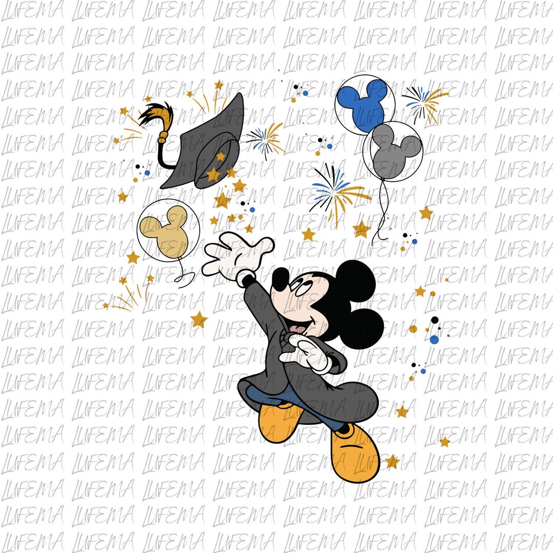 Mickey Mouse Graduation PNG, Mickey Mouse PNG, Mickey Characters School ...