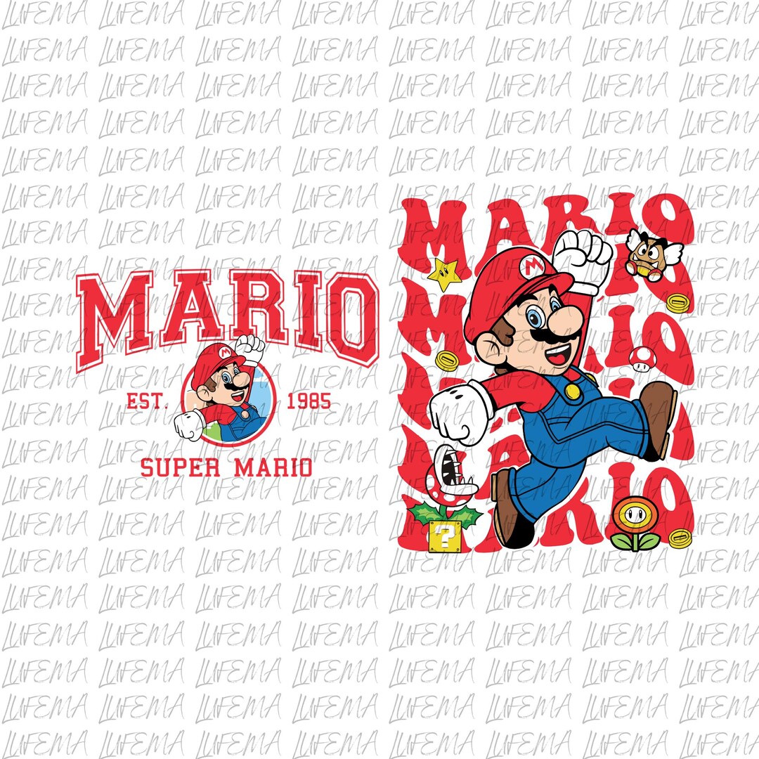 Super Mario Png, Mario and Friends Png, Mario Kart Png, Mario Digital ...