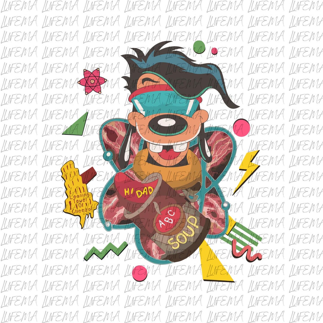 Goofy Movie PNG, Max & Powerline Png - Etsy