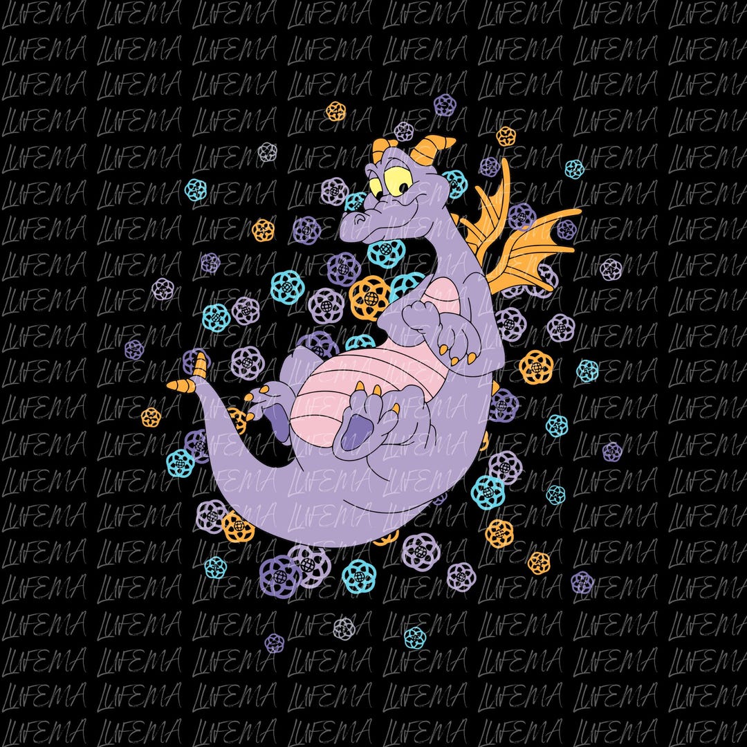 Purple Dragon PNG, Figment Epcot PNG, Disney Figment Png - Etsy