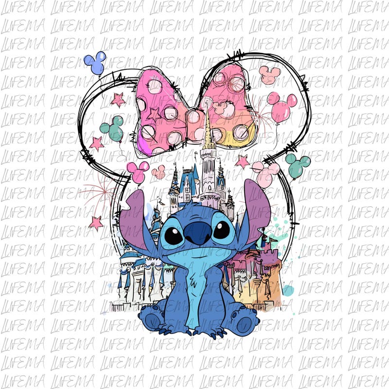Stitch Shirt Castle - Etsy