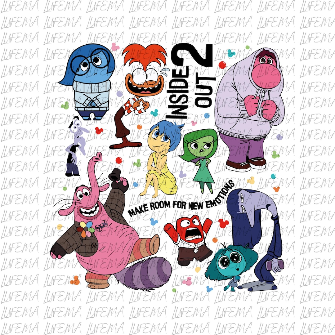Inside Out Characters PNG, Disney Inside Out PNG, Disney Characters PNG ...