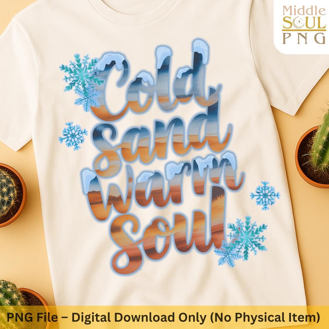 Cold Sand Warm Soul PNG – Versatile Middle Eastern Winter Watercolor ...