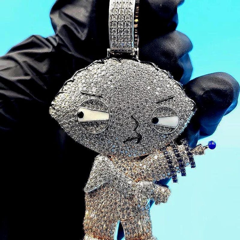 Diamond Pendant Anime - Etsy