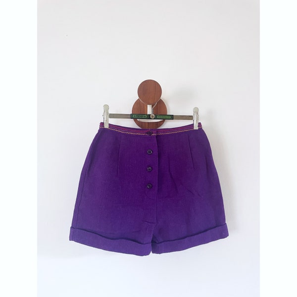 Purple Shorts - Etsy