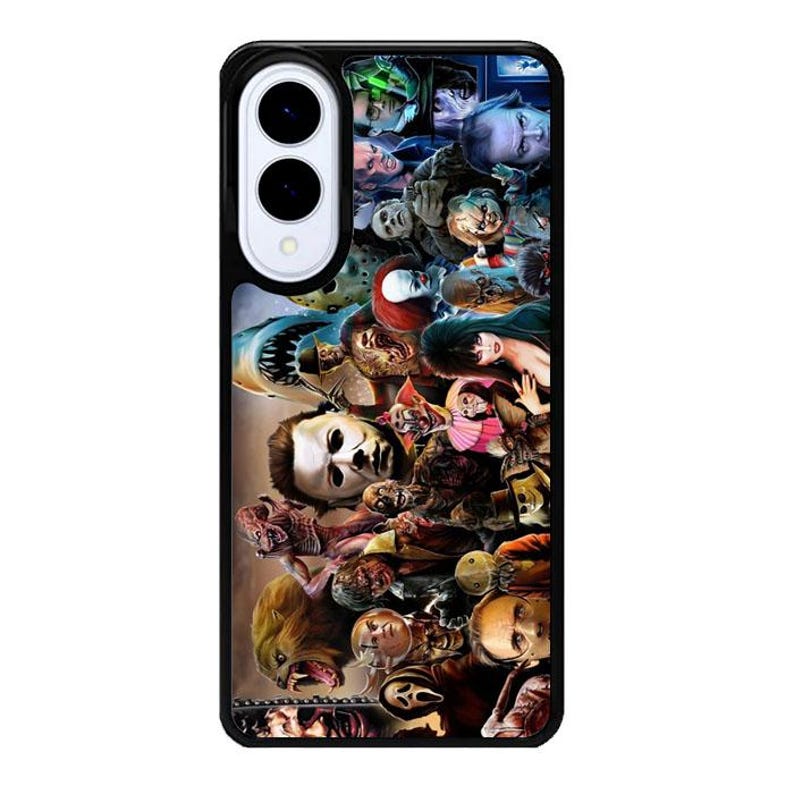 Horror Movie Villains Montage TPU iPhone 17 16 15 14 13 Pro Max Plus ...