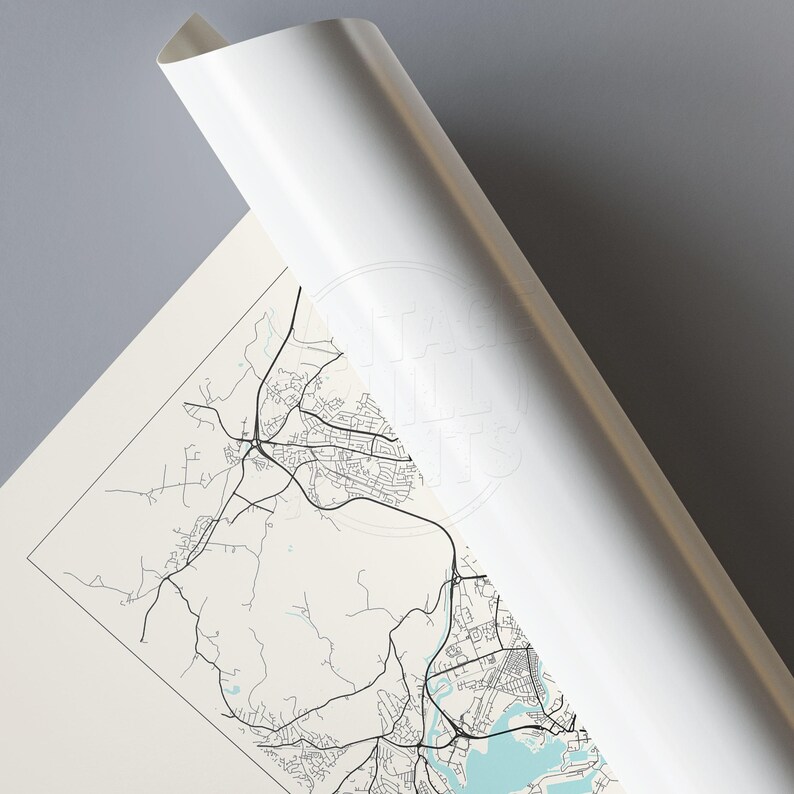 Cardiff, United Kingdom | City Map Poster - Etsy