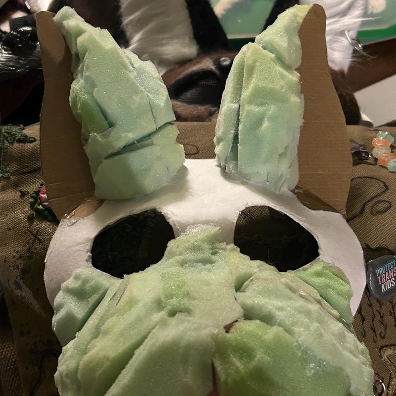 Therian Mask Base - Etsy