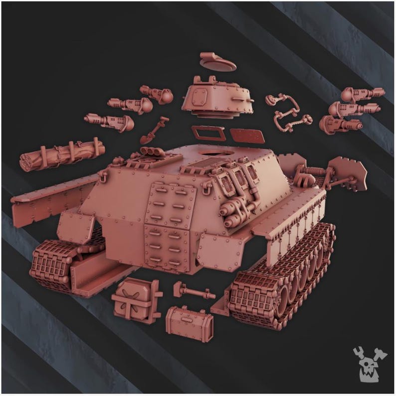 Arctic Hammer APC – Grimdark Armored Transport Tank | 28mm Sci-fi ...