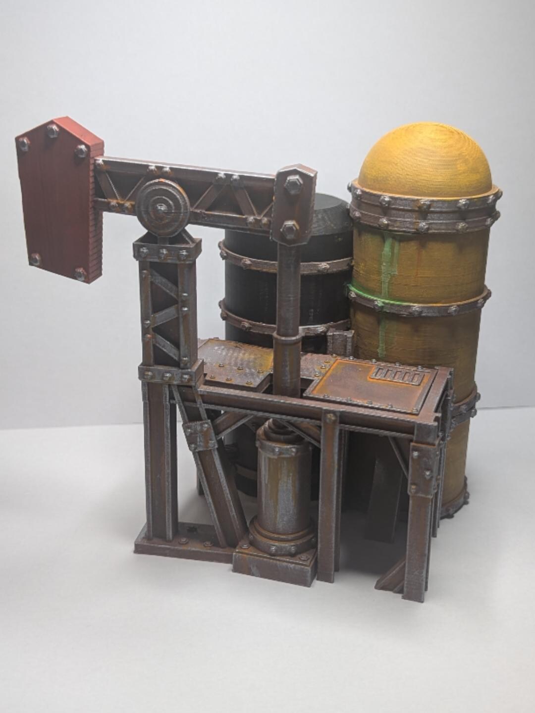 3D Printed Ork Promethium Refinery | Grimdark Wargaming Terrain - Etsy UK