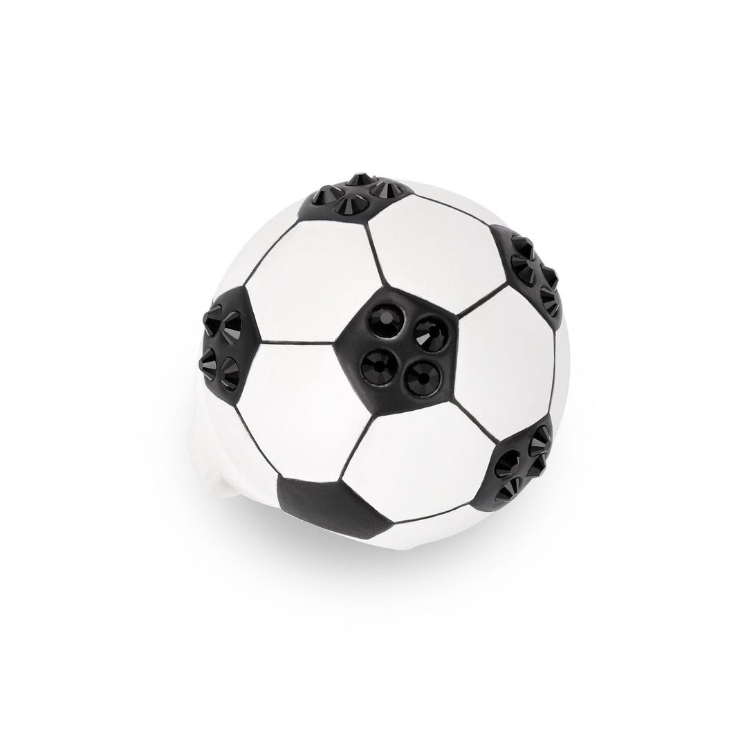 Emo Salad Football-shaped Crystal 3D Printed Ring - Etsy