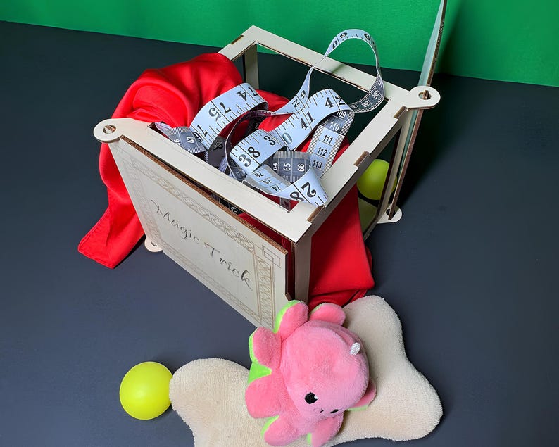 The Mirage Box: A Magician's Secret for Appearing Items - Laser Cut ...