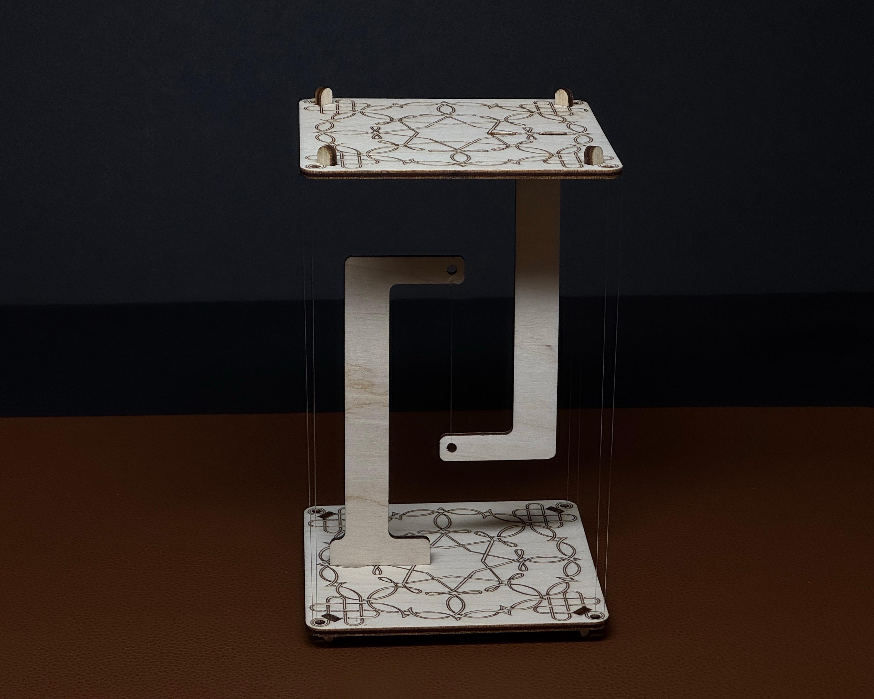Optical Illusion - DIY Floating Table (digital Download) - Laser Cut ...