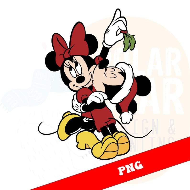 Disney Couples Mickey and Minnie Mouse Christmas Lights Png, Disneyland ...