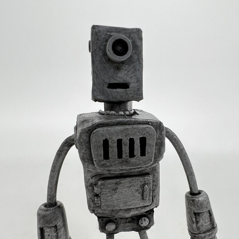 Robot Sculpture - Etsy