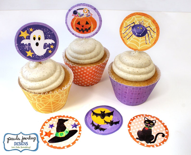 Printable Halloween Party Pack, Halloween Party Kit, Halloween Art ...