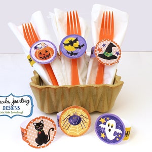 Printable Halloween Party Pack, Halloween Party Kit, Halloween Art ...