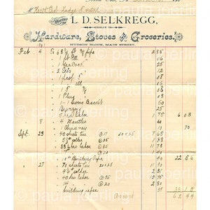 Hand Written Receipts, Cursive, Digital Download, English Writing ...