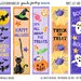 Printable Halloween Bookmarks, Halloween Party Favor, Classroom Treats ...