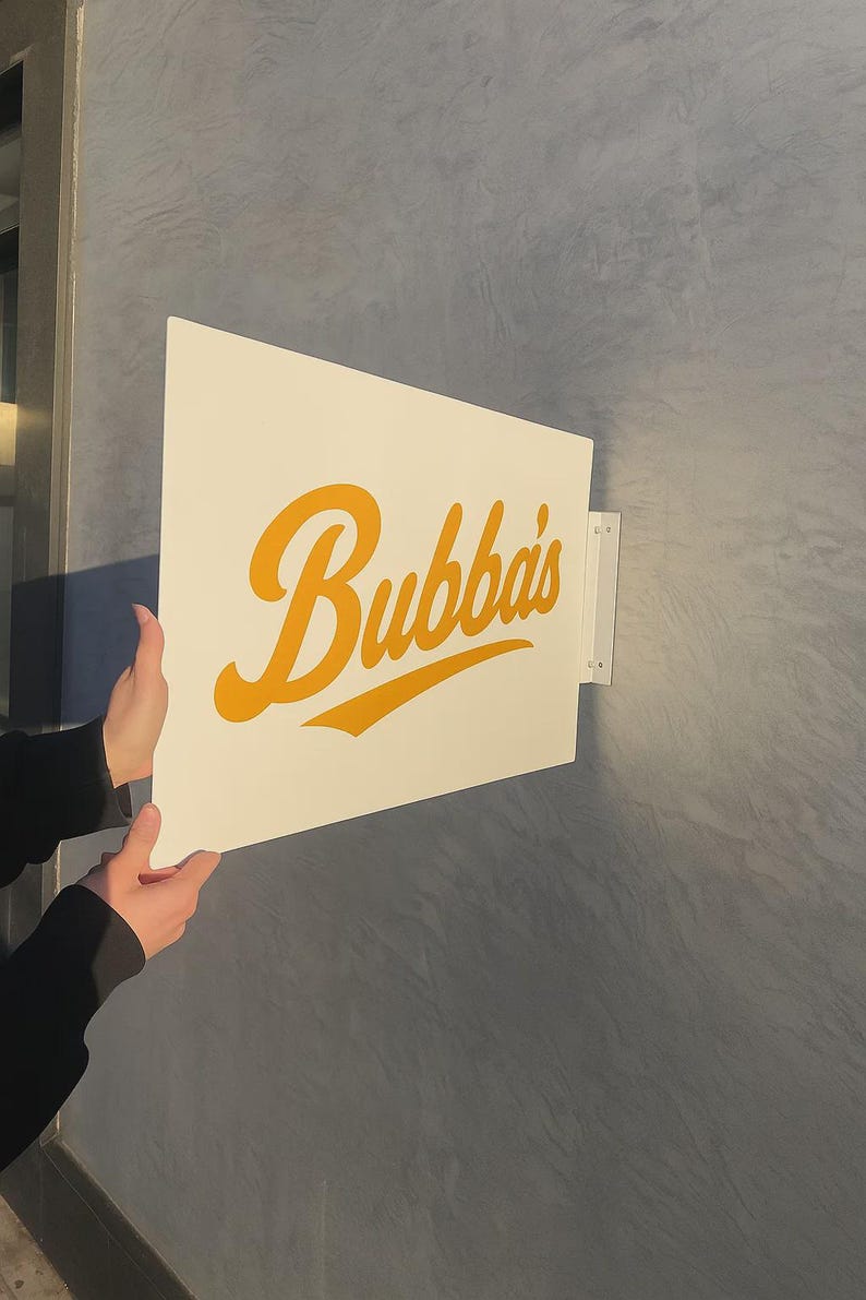 Custom Blade Sign | Double Sided Metal Hanging Shop Sign | Outdoor ...