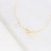 Dainty Thin Interlocking Triangle Necklace, Gold Triangle Choker ...