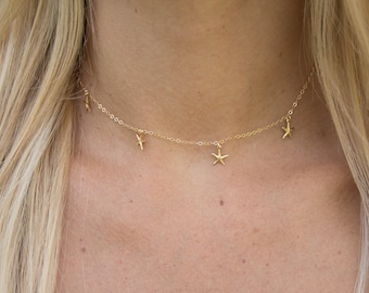 Sea Life Necklace | Etsy