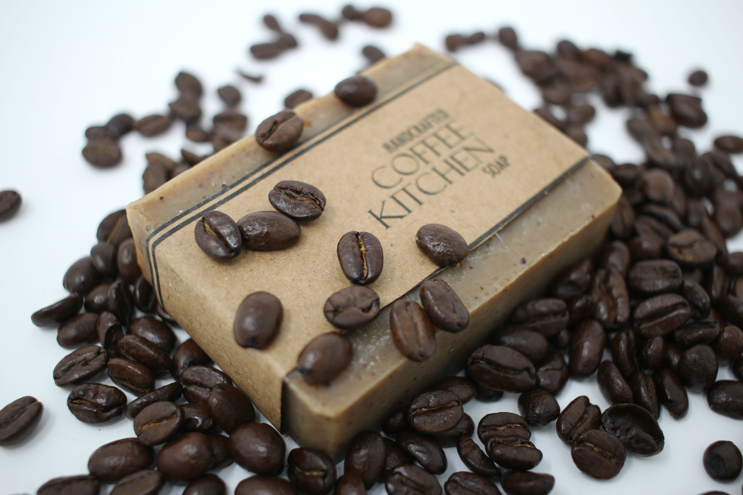 Coffee Kitchen Soap, Handmade Cold Process Soap, Vegan Friendly, Bar ...