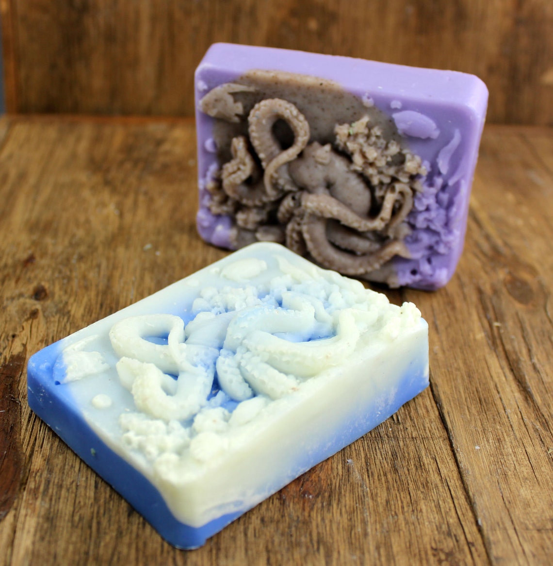 Octopus Shaped Soap 3.5 Oz Vegan Friendly Cold Process Soaps - Etsy