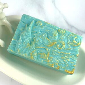 Starry Night Soap, Handmade Soap, Cold Process Soap, Decorative Soap ...