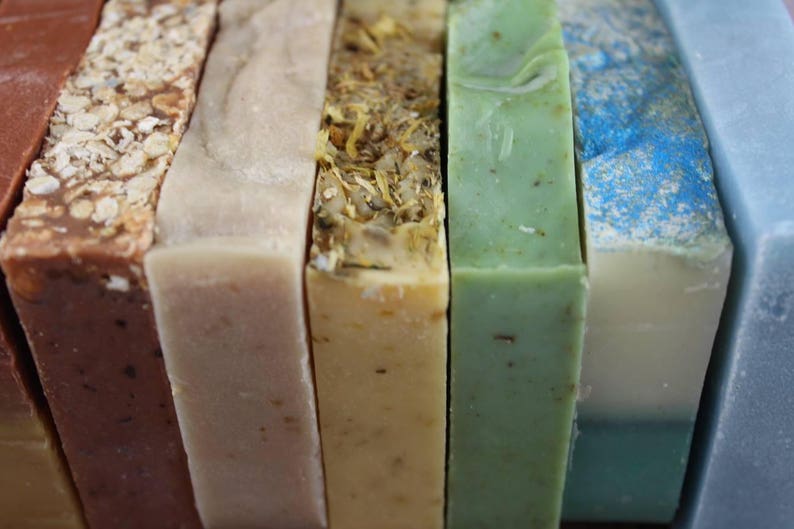 Artisan Soap, Five Soap Bars, Mix & Match, Your Choice, Bulk Soap, FREE ...