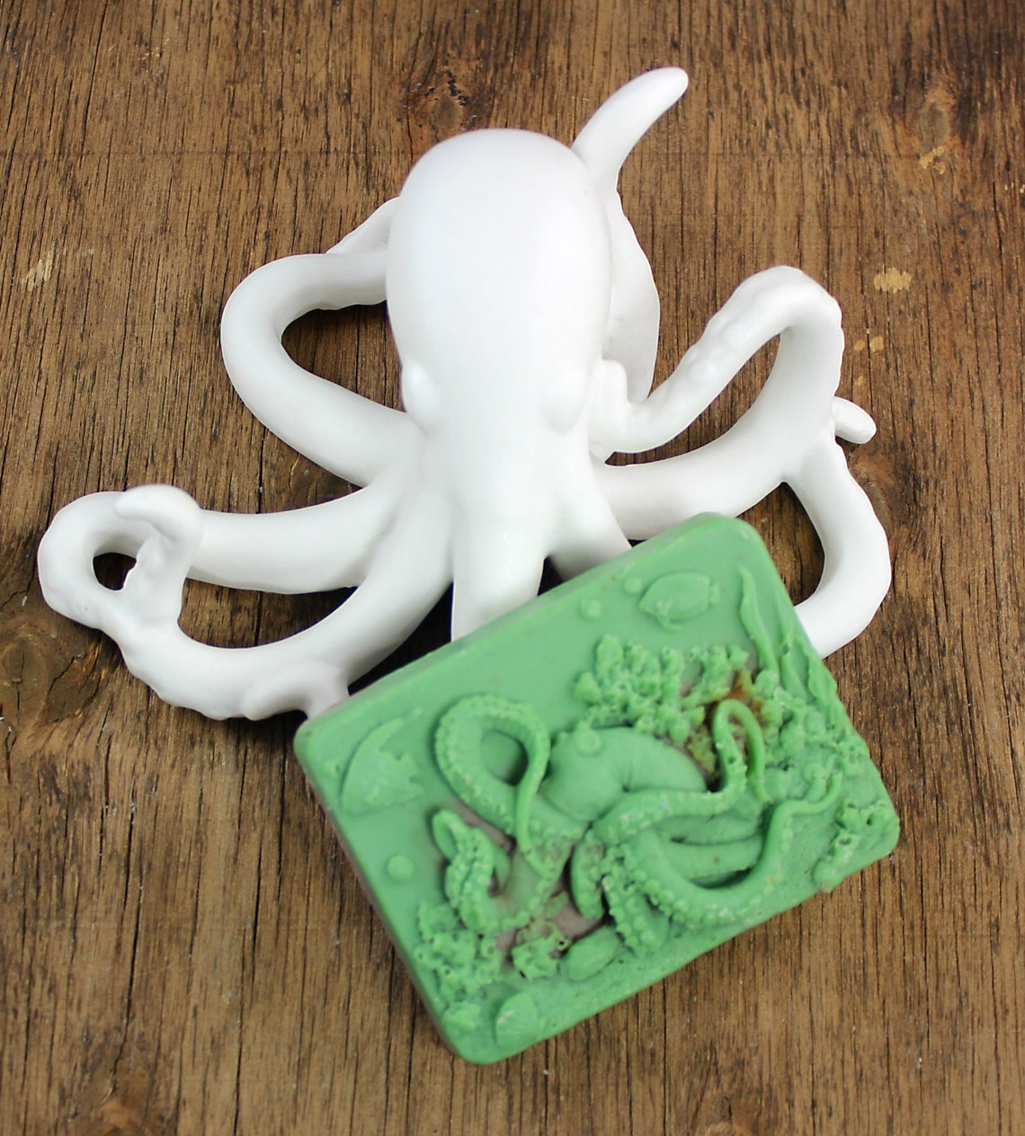 Octopus Shaped Soap 3.5 Oz Vegan Friendly Cold Process Soaps - Etsy