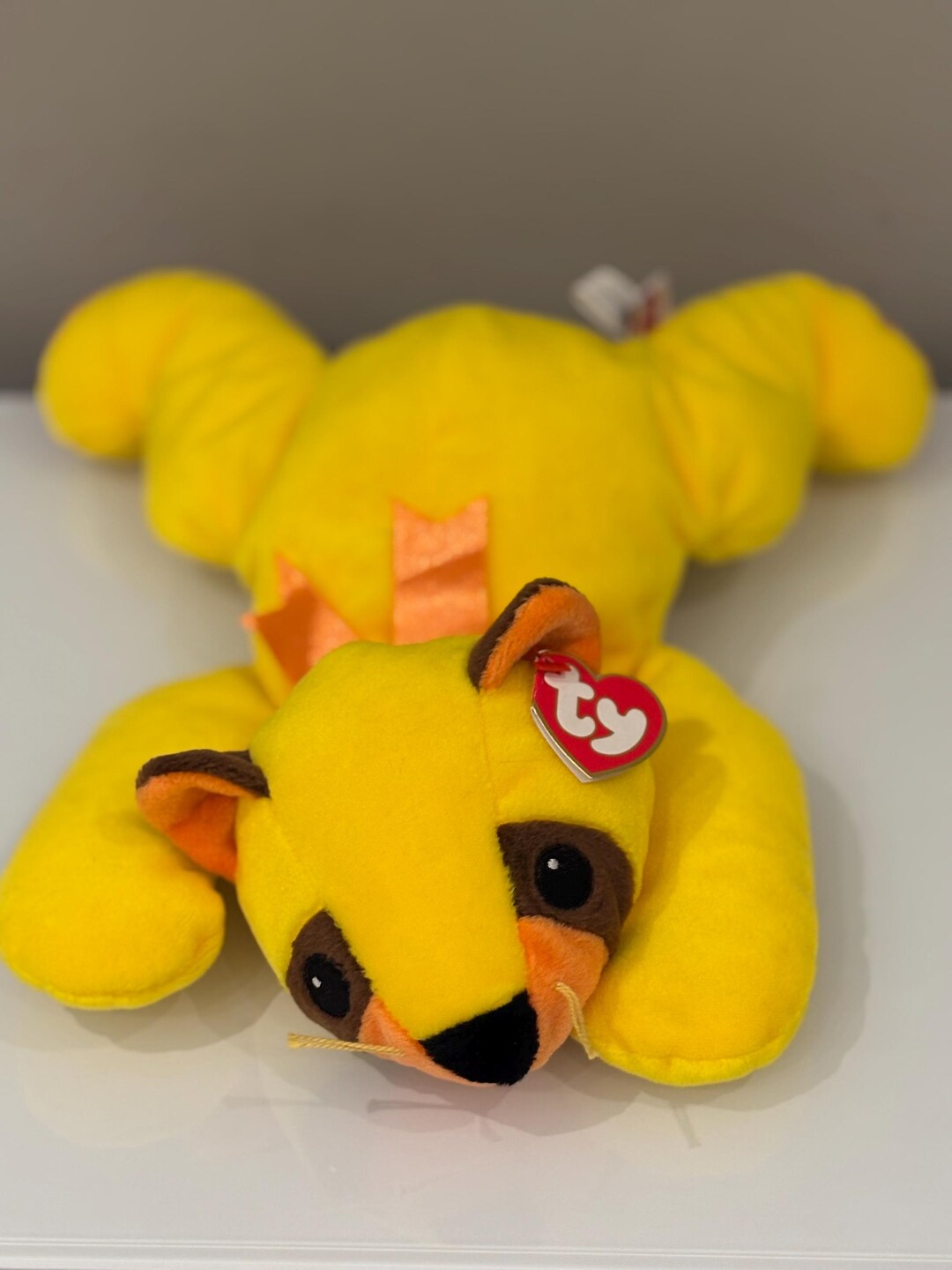 Ty Pillow Pals : RUSTY the Raccoon 1998 With Tags - Very Rare - Etsy