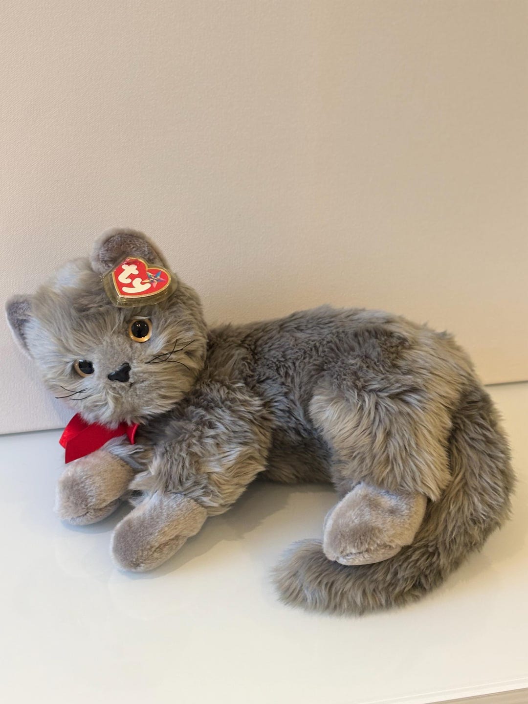 Ty Beanie Buddies BEANI Grey Cat 2002 With Tags *extremely Rare* - Etsy