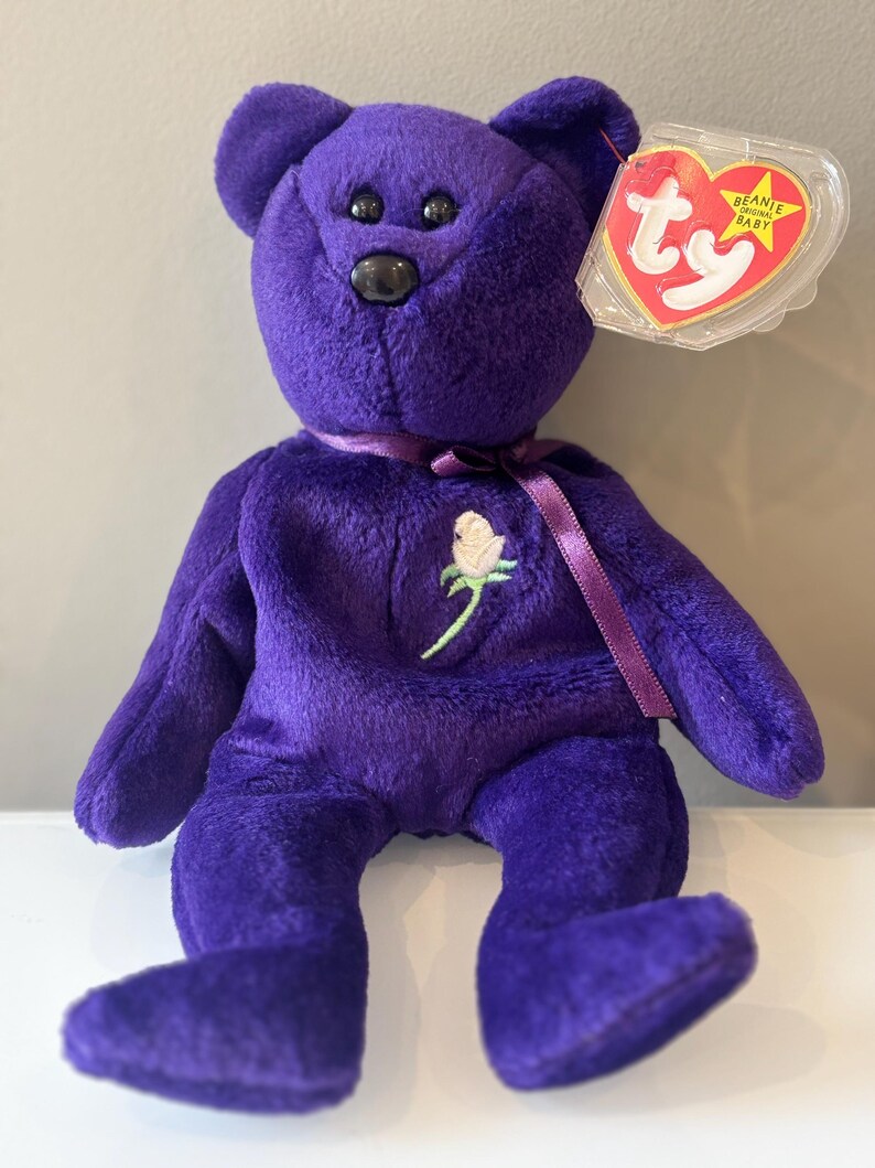 Ty Beanie Babies Buddies Bears PRINCESS DIANA Buddy, Princess Made in ...