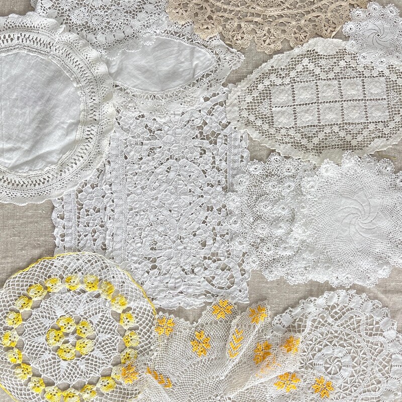Repurposed Doily - Etsy