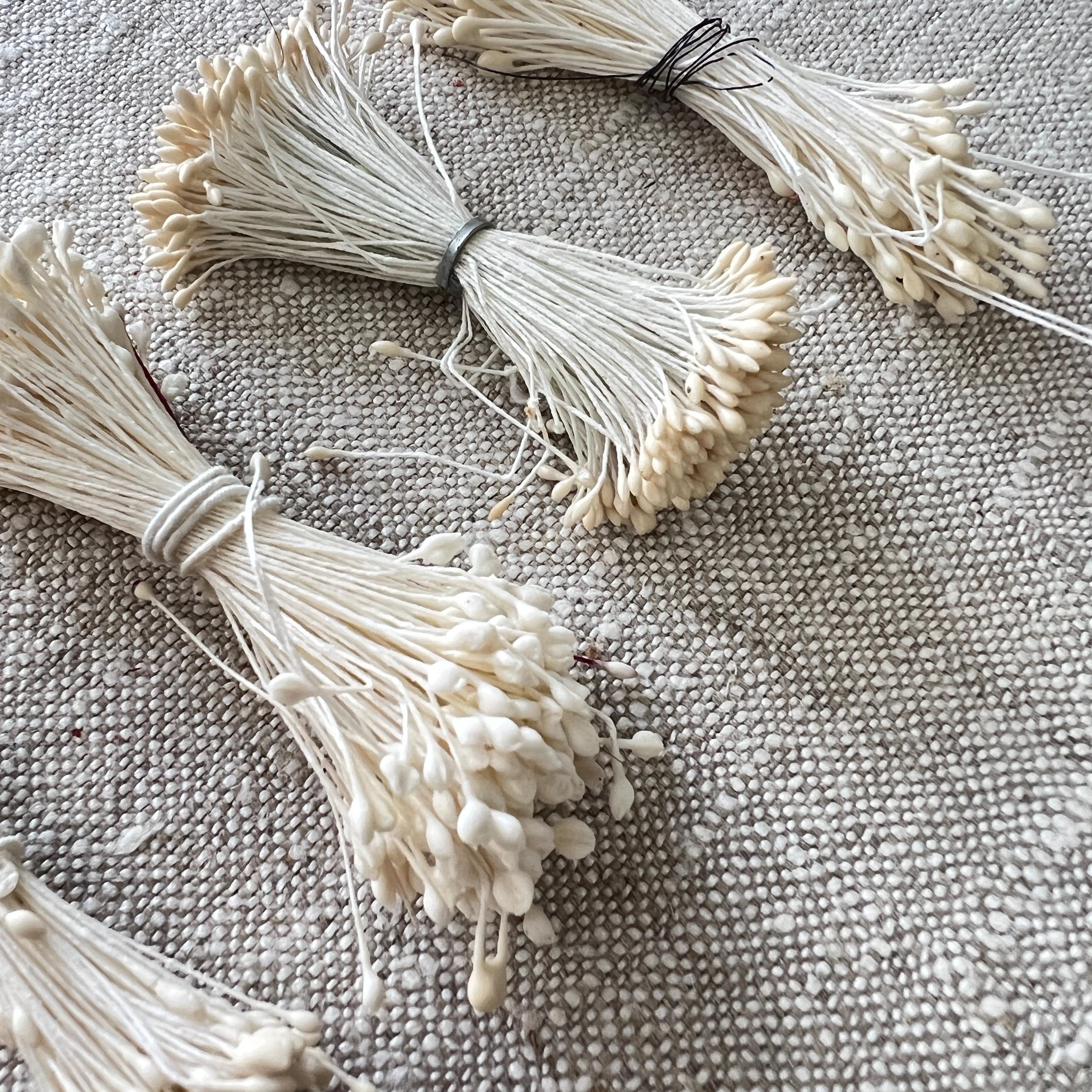 1960s Flower Stamen, Your Choice Cream Vintage Millinery Supply for ...
