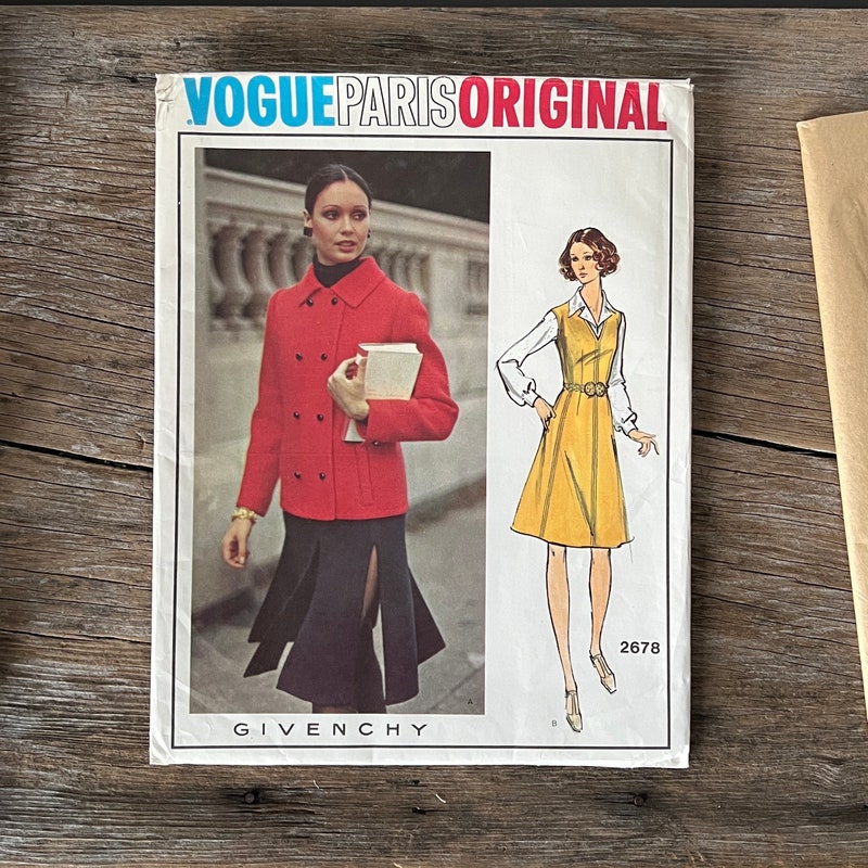 Vogue Patterns Givenchy - Etsy