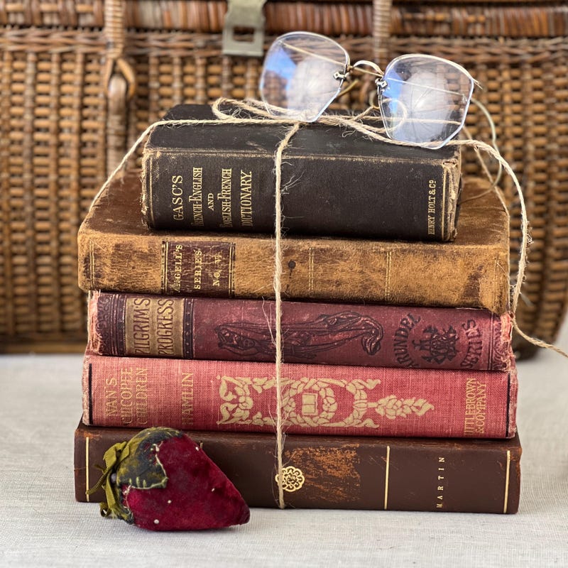 Designer Book Stack - Etsy