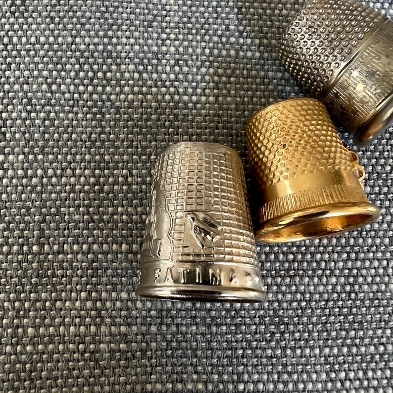 Vintage World Travel Attractions Thimble, Your Choice of 1 or More for ...