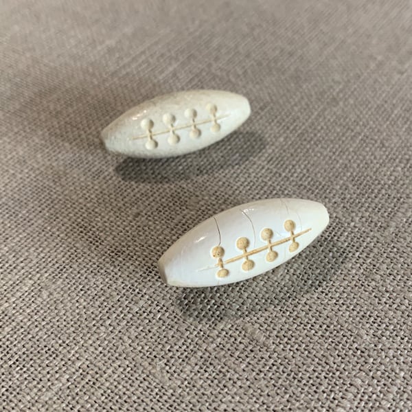 Football Buttons - Etsy