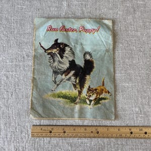 1955 Cloth Book - Children's Farm Animal Counting With Colorful ...