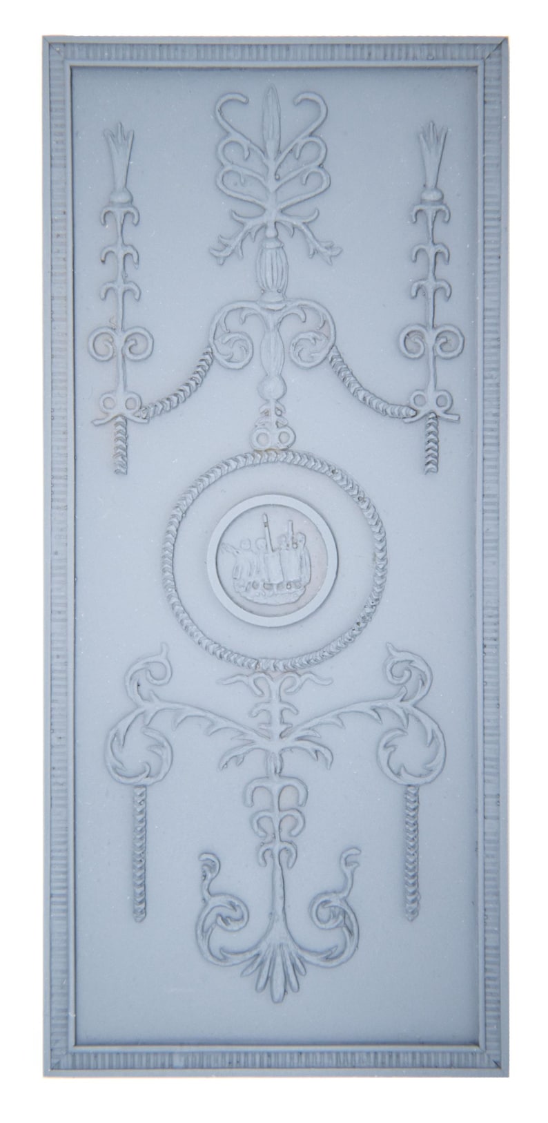 Georgian Adams Style Wall Panel Moulding – Acanthus Leaf Design – Resin ...
