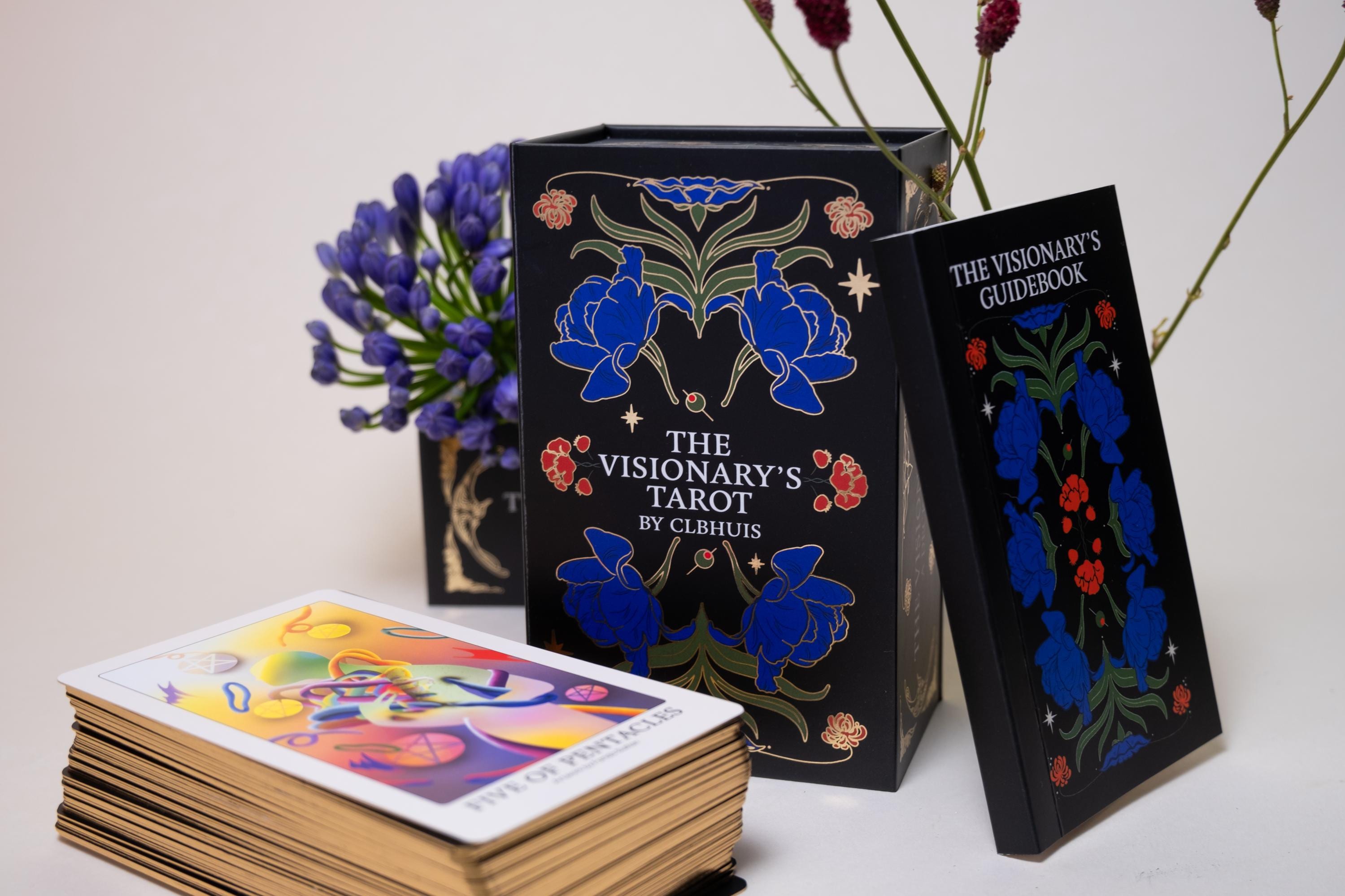 The Visionary's Tarot: A Deck for Creatives, 78-card Indie Deck for ...
