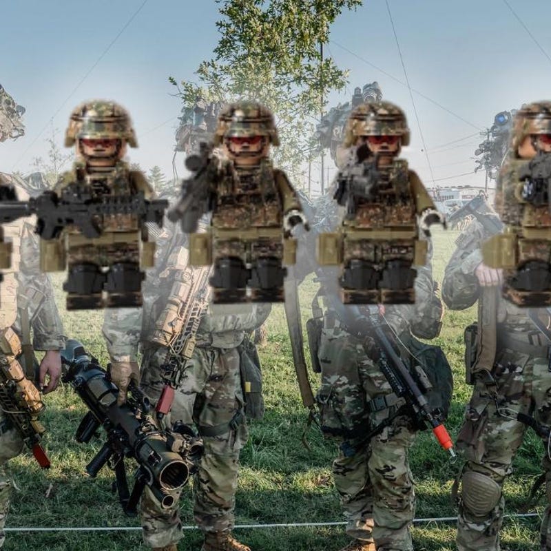 Army Legos Figures - Etsy UK