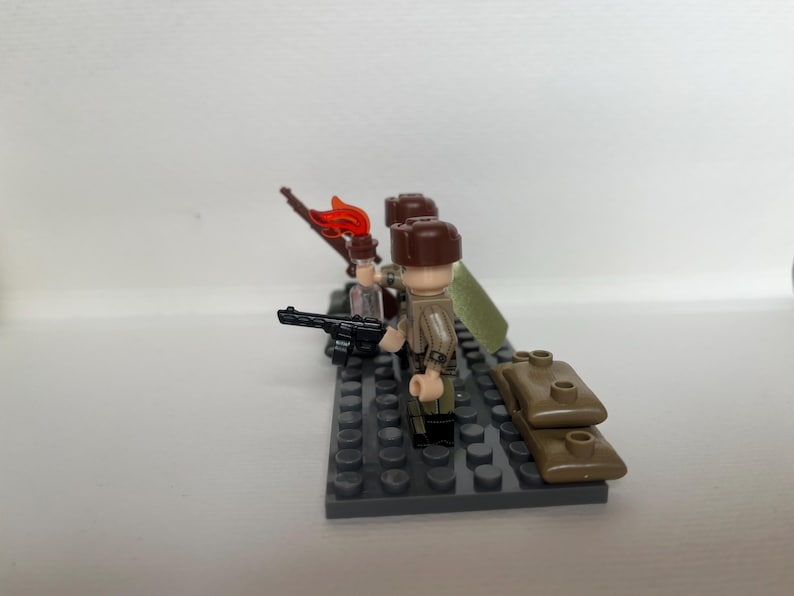 WW2 Soviet Soldiers Custom Minifigures | Stalingrad Battle Brick Set ...