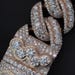 26MM Lab Grown Diamond Cuban Link Chain | Sterling Silver Bezel Set - Etsy