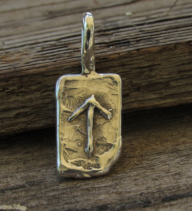 TIWAZ TYR Rune Charm / Necklace. Rune of Justice and | Etsy